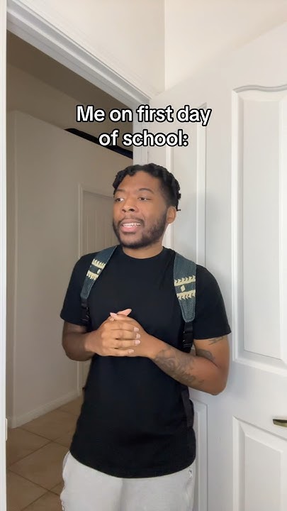 Me on first day of school - YouTube