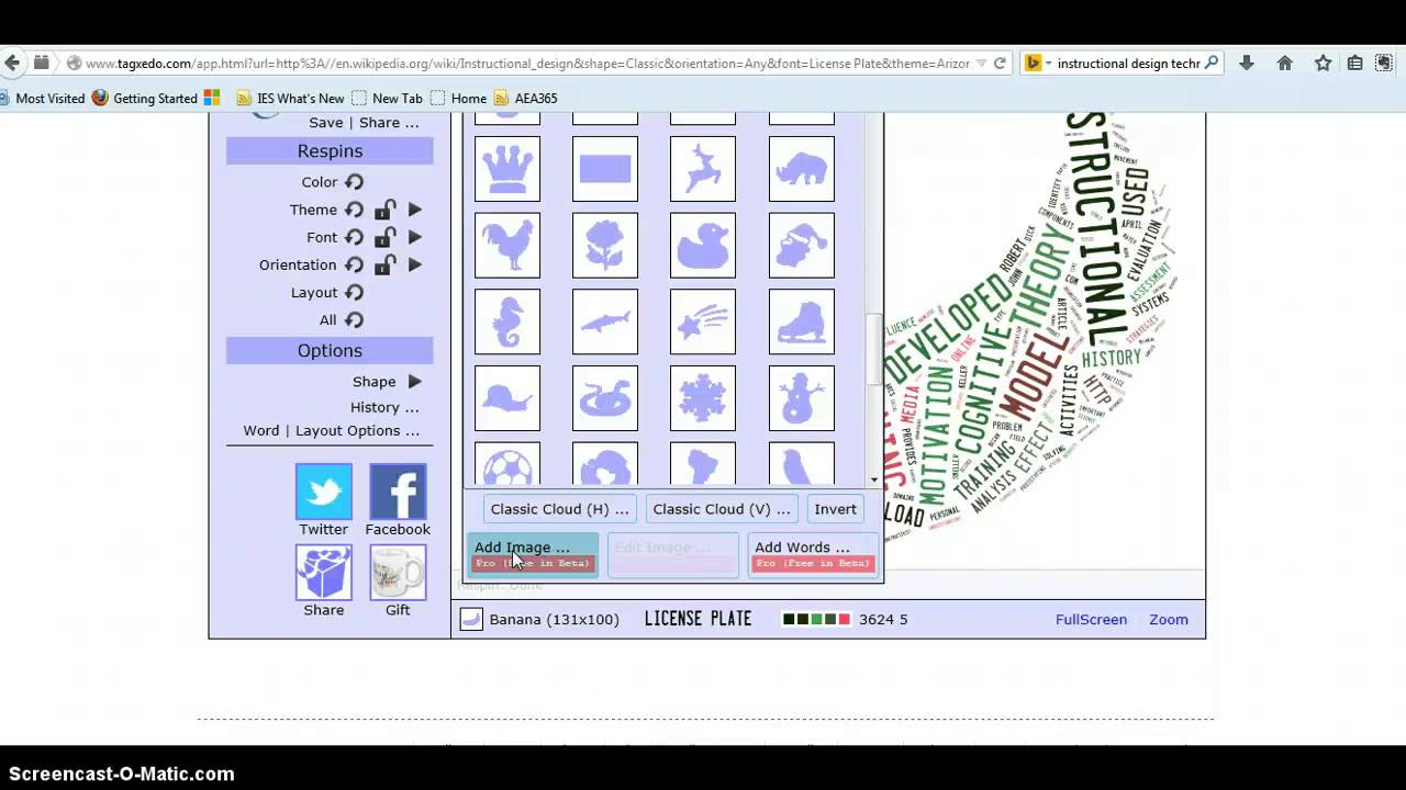 Introduction to Tagxedo - YouTube