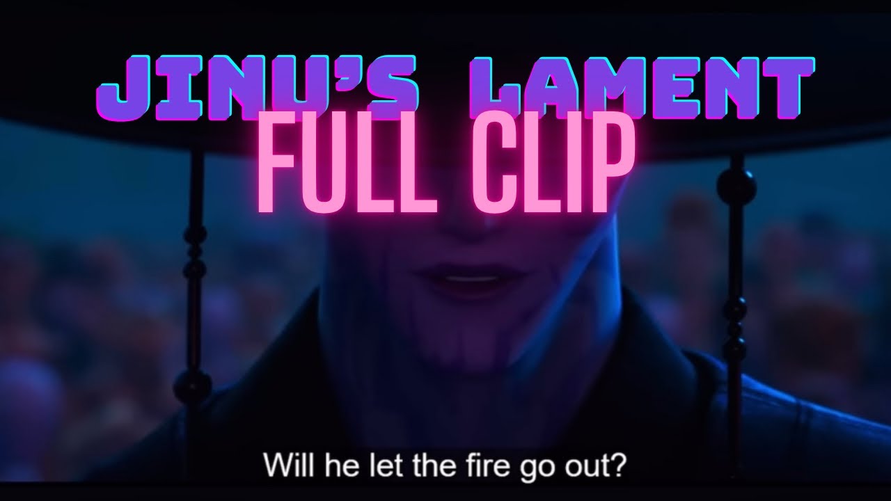 KPop Demon Hunters Jinu’s song from the beginning - Jinu’s Lament - “Will He Let the Fire Go Out ...