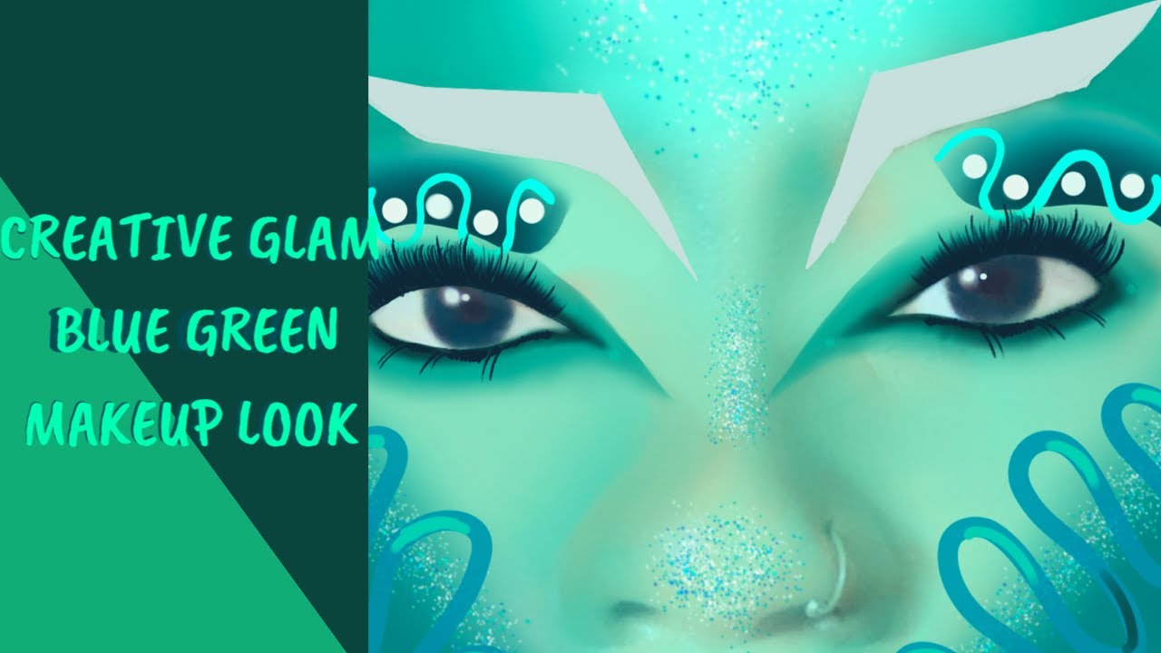 CREATIVE GLAM MAKEUP LOOK|CUT CREASE|DIGITAL MAKEUP ARTIST|MAKEUP READZ ...