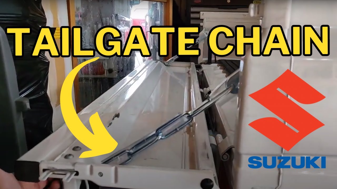 Install - Suzuki Tailgate Chain | Suzuki Carry DA63T - YouTube