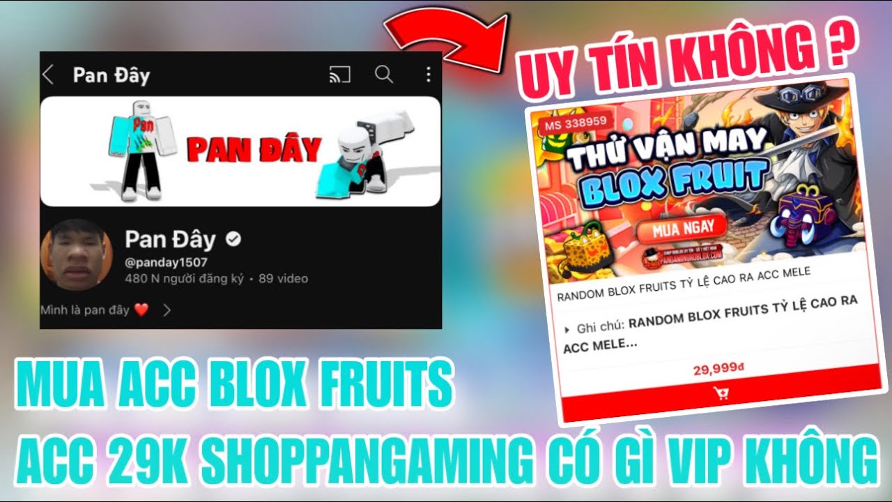 Random Acc Roblox 29K Shop Pan Gaming | Shop Acc Roblox Của Pan Đây Có ...