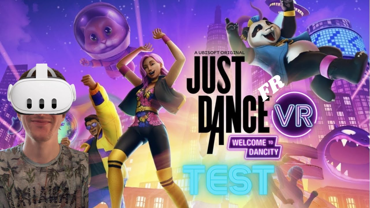 Just Dance VR : Welcome to Dancity - Gameplay Exclusif sur Meta Quest 3 ...
