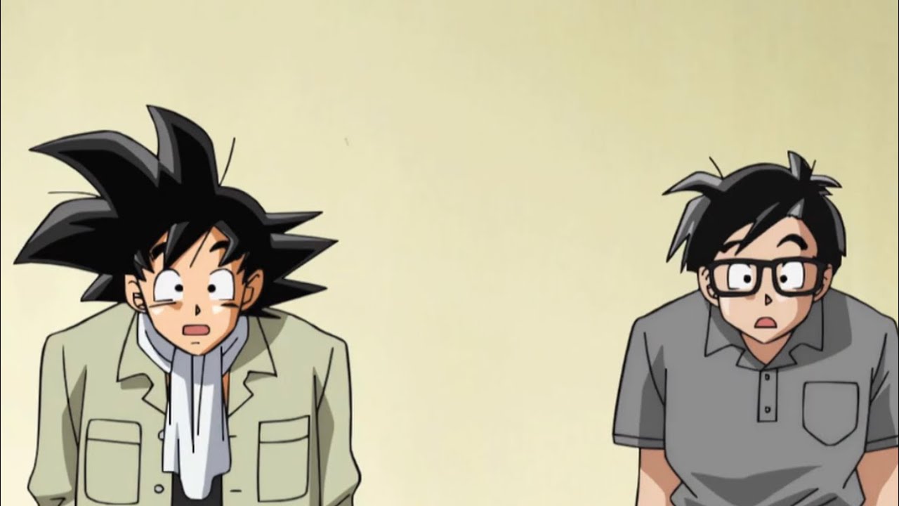 Goku being mad at Gohan for 39 seconds - YouTube
