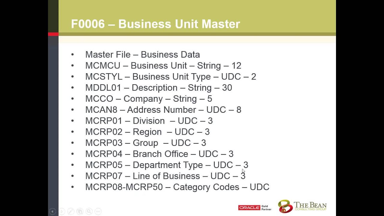 JD Edwards Tips and Tricks - YouTube