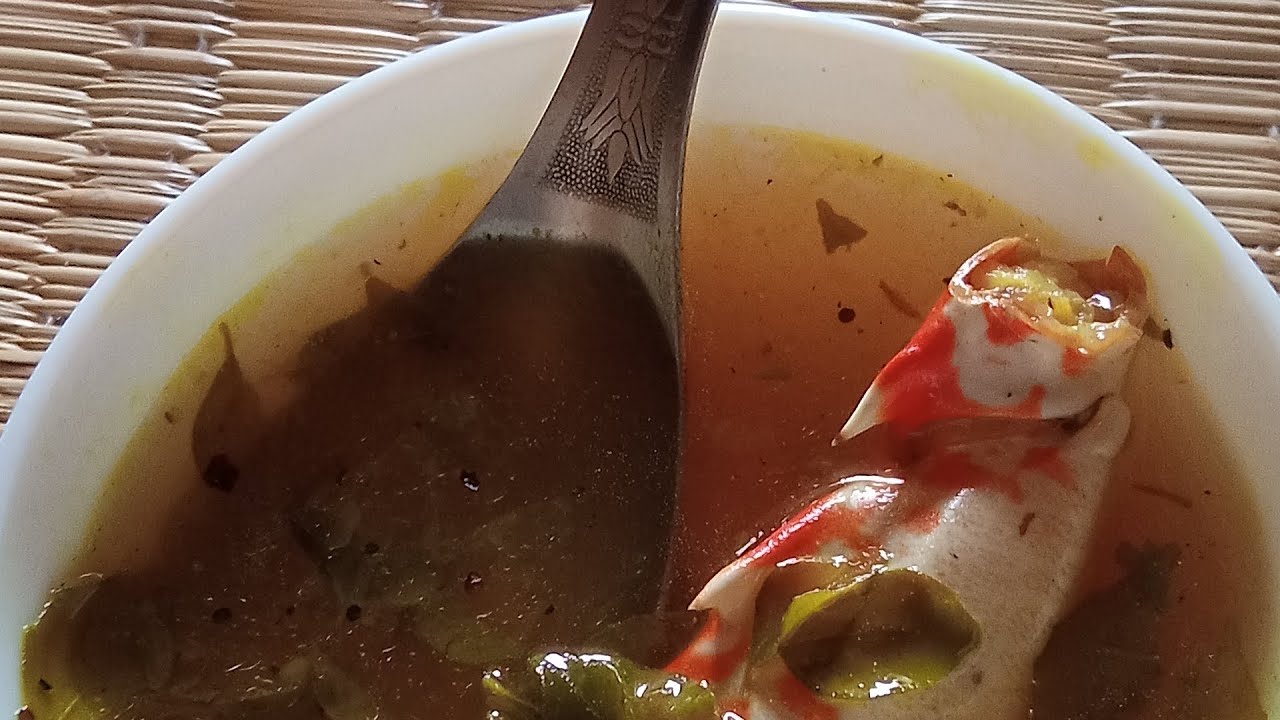 NANDU 🦀Soup 🍵 with only 5 ingredients - YouTube