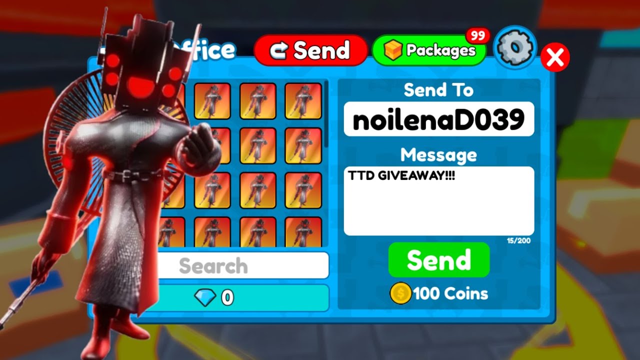 TTD Partner Experiments Giveaway!!! #shorts #ttd #toilettowerdefense ...