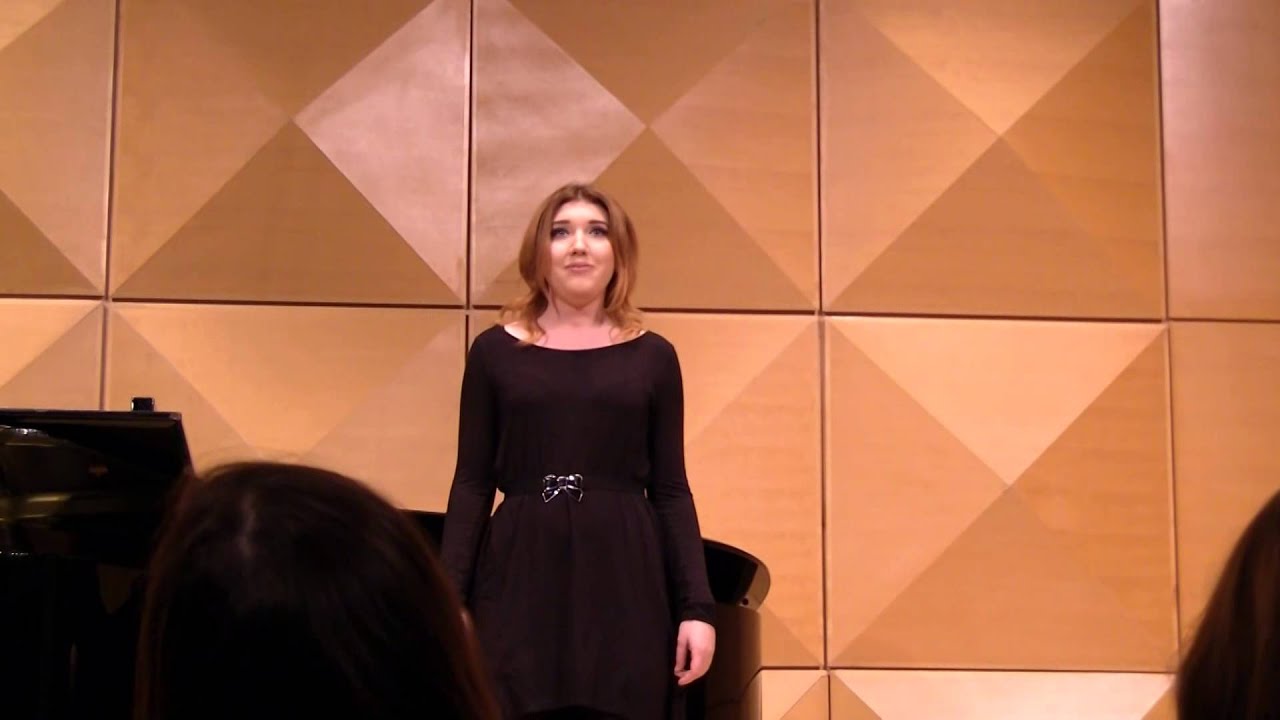 Emily Lekich singing Love's Philosophy - Roger Quilter - 2014 Recital ...