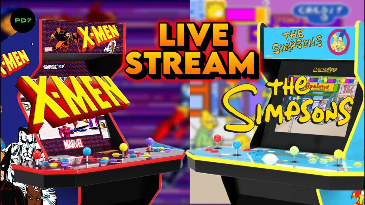 X-Men / Simpsons Livestream | Konami Beat’em Up Night 🕹️ - YouTube
