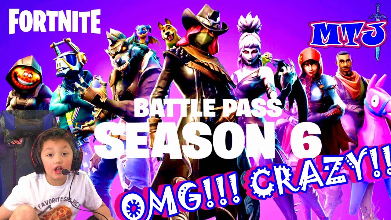 🍩 FORTNITE Season 6 six LIVE Gameplay Fans KID GAMER MinetheJ Fortnite ...
