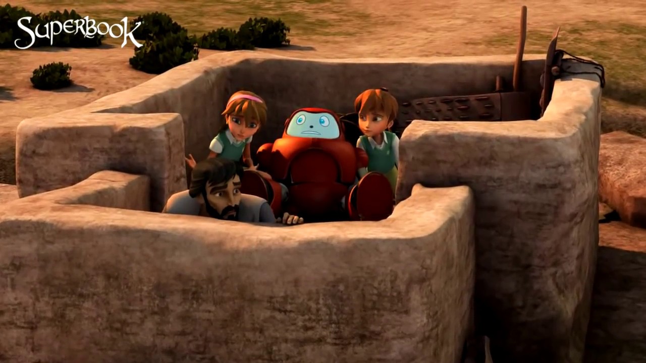 Gideon: Hiding From The Midianites - Superbook - YouTube