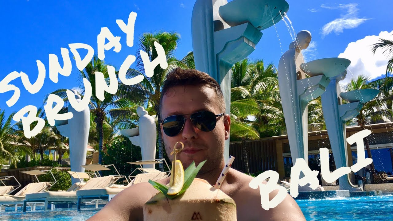 Sunday Brunch at The Mulia Bali | Amazing Sunday in Bali - YouTube
