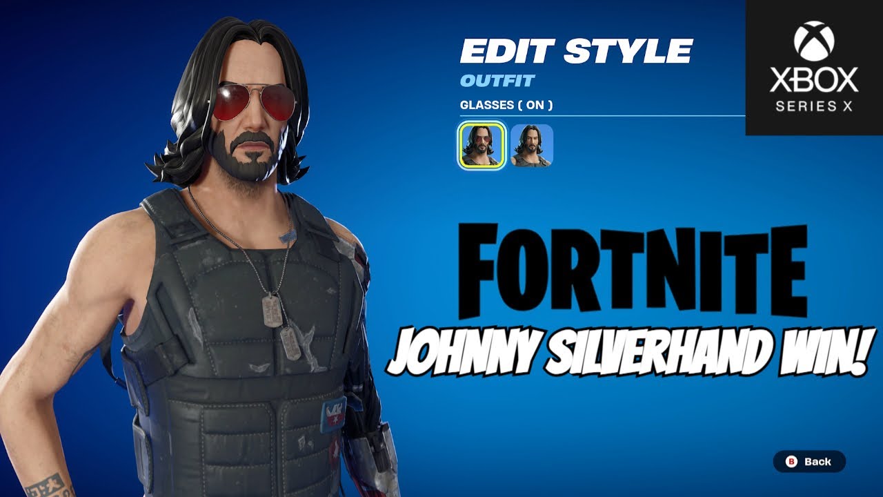 FORTNITE JOHNNY SILVERHAND WIN! XBOX CHAPTER 6 SEASON 1 - YouTube