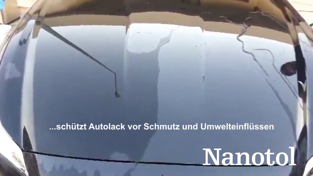Versiegelte Motorhaube - Nanotol Lackpflege Set „Auto, Boot & Freizeit ...