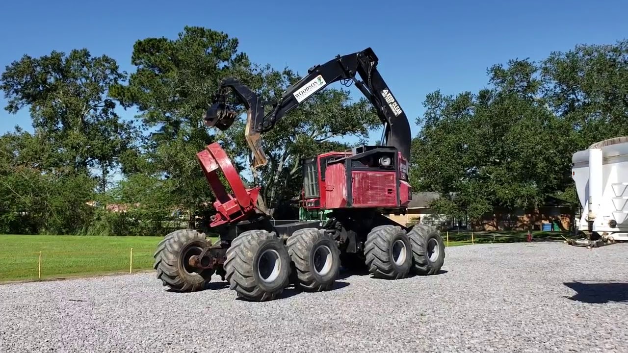 2000 Timbco Clam Bunk Forwarder Inspection Video 4 - YouTube