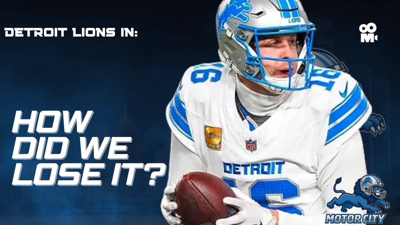 Detroit Lions: It's All Over But The Crying - YouTube