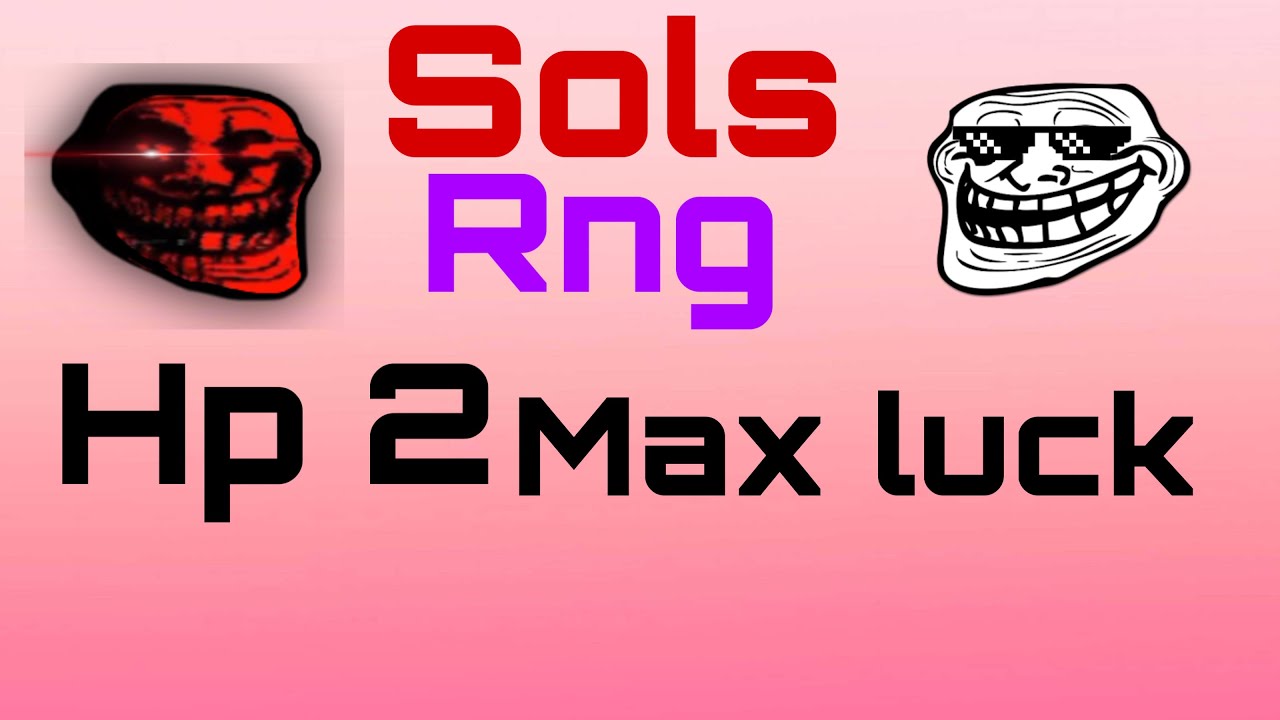 Sols rng era 8.5 max luck🍀 - YouTube