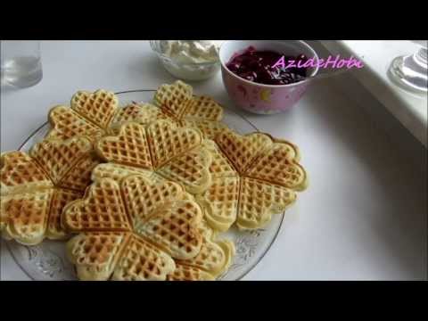 Waffel  Rezepte / Waffle Tarifi / Waffle Recipe / Azide Hobi