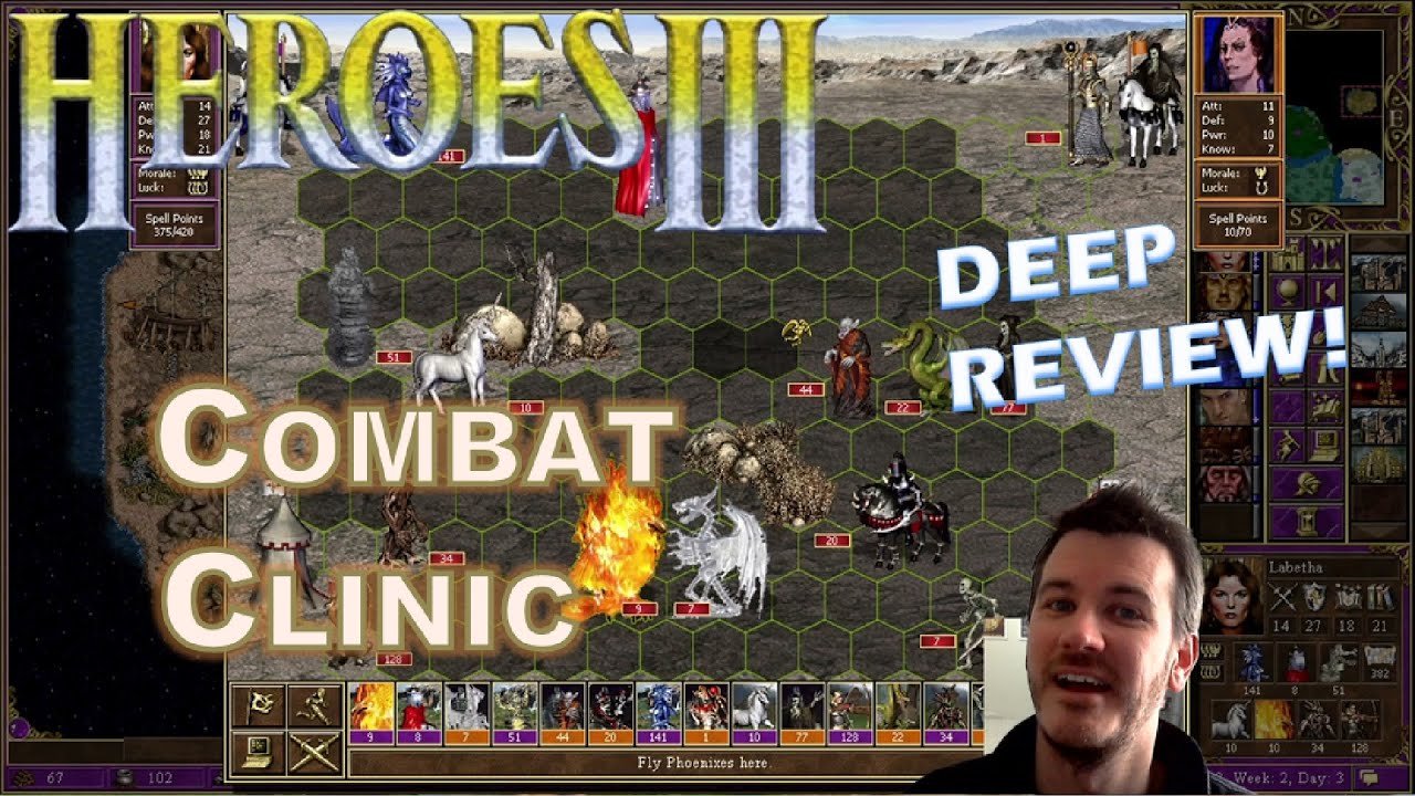 Heroes 3 Combat Review - Rate My Moves - YouTube