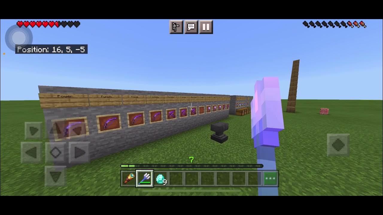 How to enchant your tools and armor | របៀប enchant ក្នុង minecraft ...