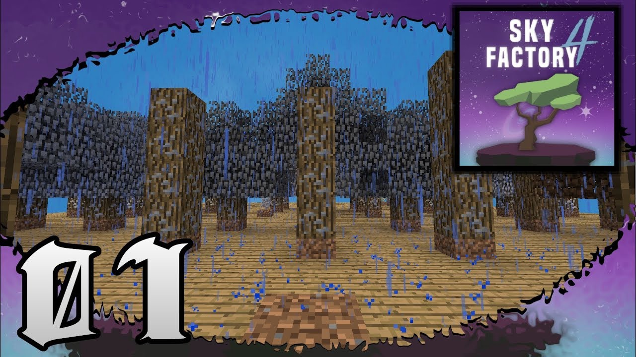 Tree Ores? ￭ SkyFactory 4 ￭ Ep.01 ￭ Minecraft 1.12 ￭ Modded ￭ - YouTube