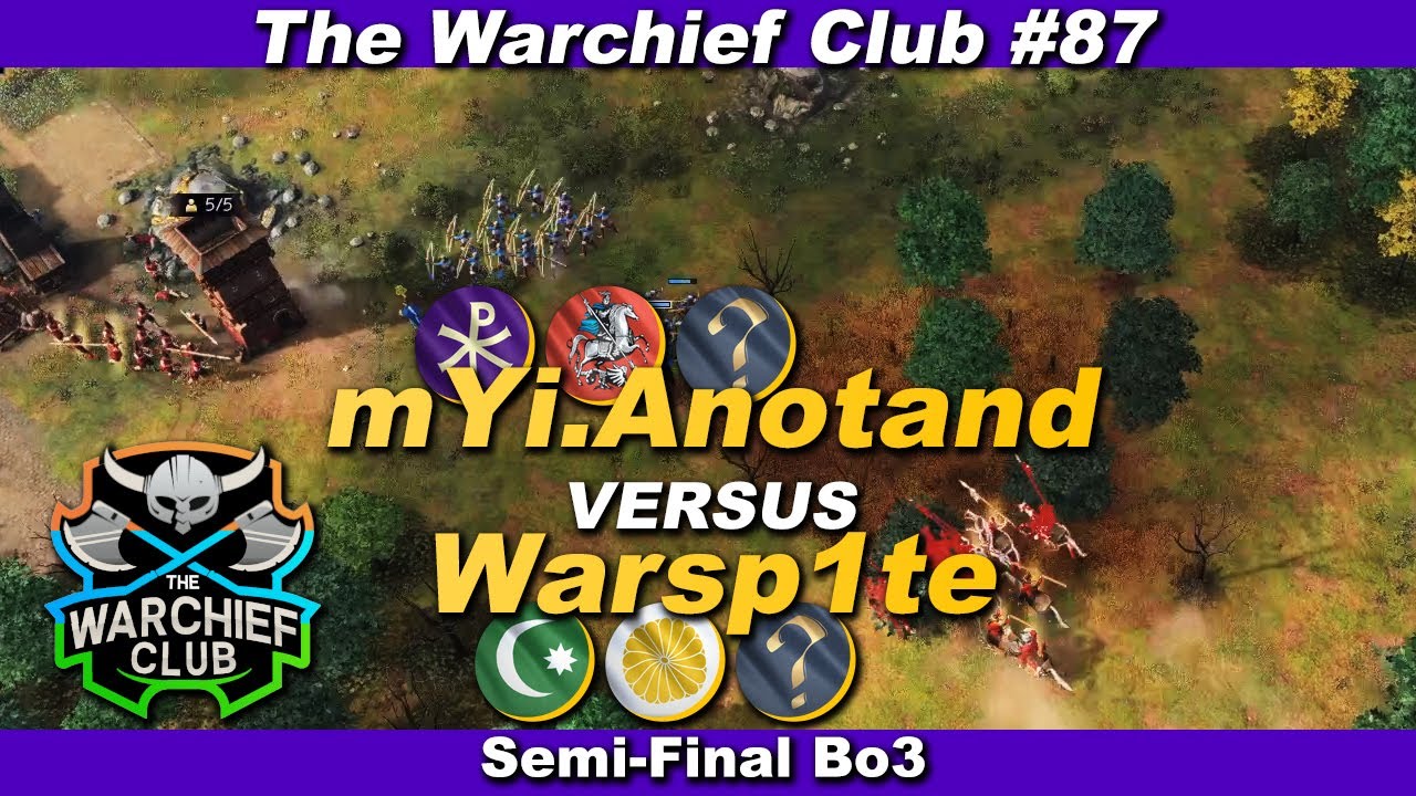 The Warchief Club REW87 - mYi.Anotand vs Warsp1te Bo3 Series - YouTube
