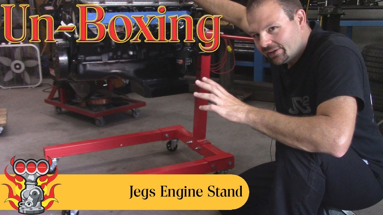 Jegs Engine Stand Un-Boxing 1250LB Item #80041 - YouTube