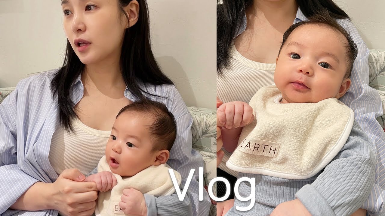 Vlog 육아브이로그60 87일 잠과의 전쟁66일만에7시간통잠👶🏻 엄마는 언제 통잠 잘수있을까 2개월아기는