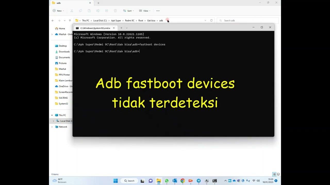 Adb loader fastboot tidak jalan - cara install android bootloader interface - YouTube