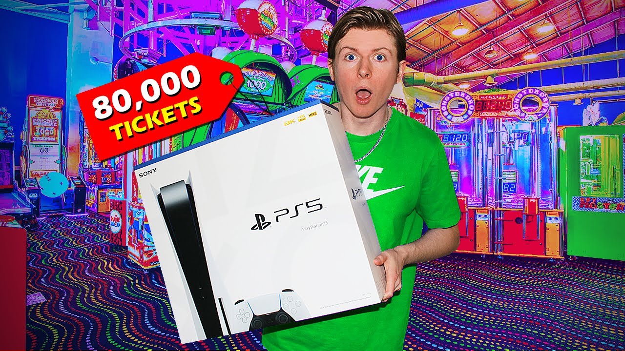 Can I Win the LAST PS5 at the Arcade!? - YouTube
