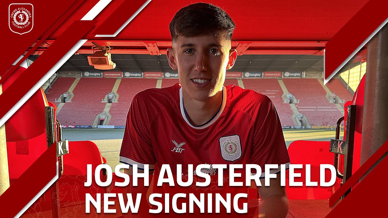 NEW SIGNING | Josh Austerfield's First Interview For The Alex - YouTube