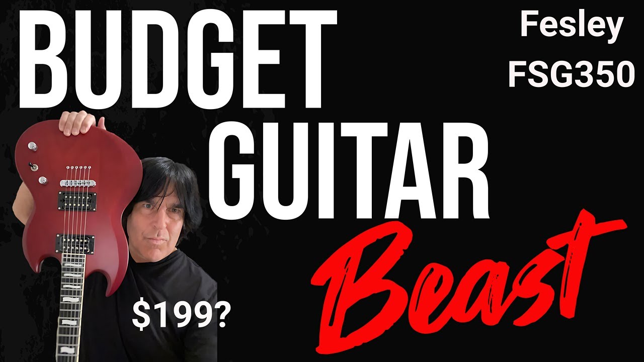 Is This $199 Guitar Too Good to Be True? Fesley FSG350 Tornado Review ...