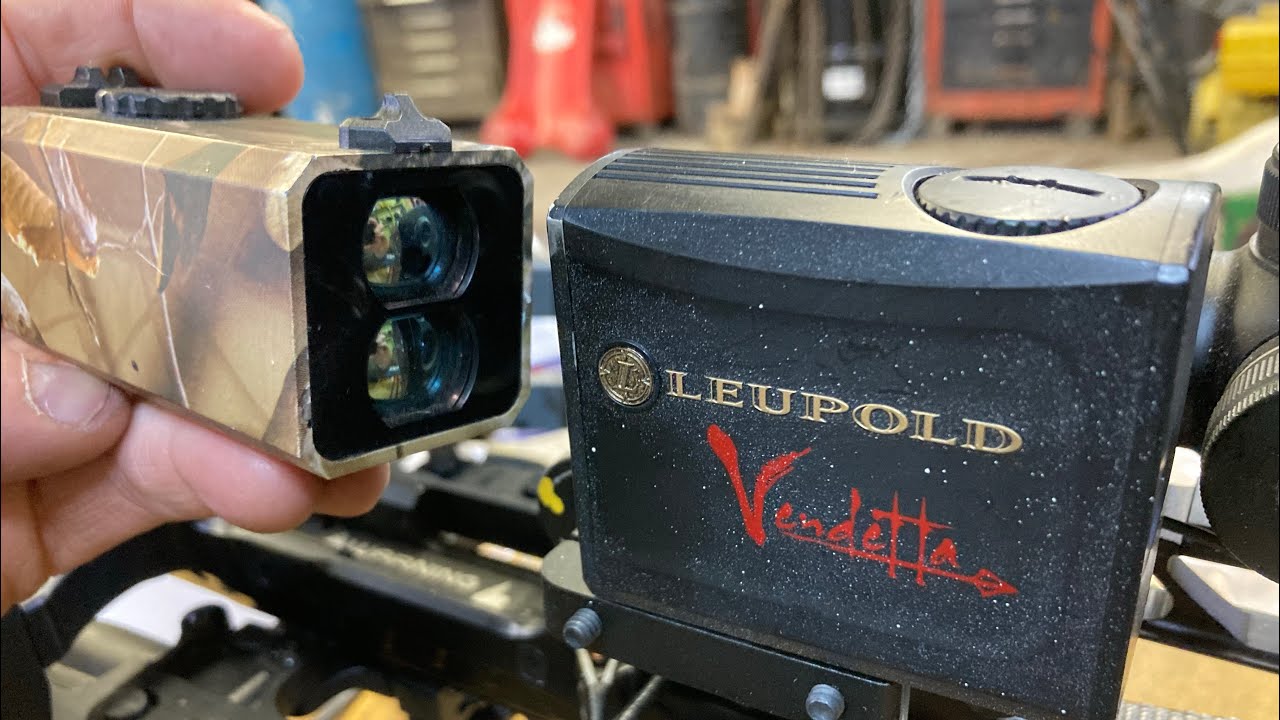 Rangefinder hybrid setup Laserworks LE-032 Leupold Vendetta on Ravin ...