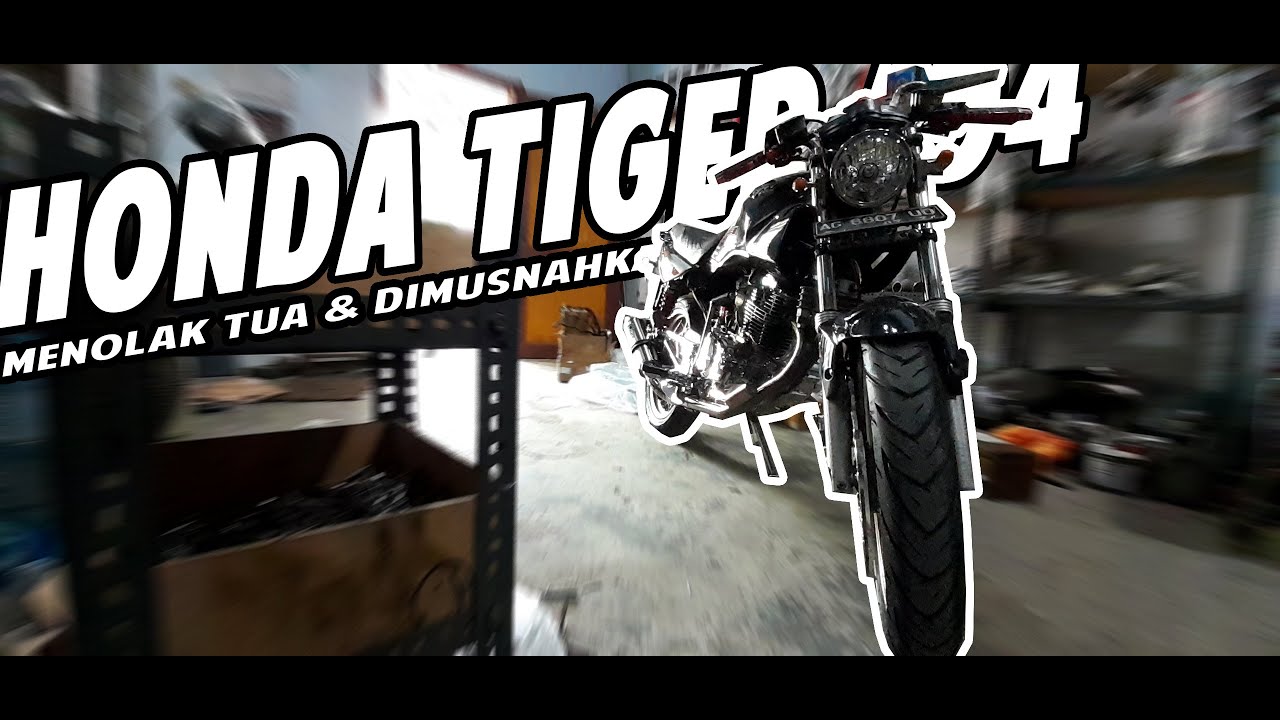 Honda Tiger "94, menolak tua untuk dimusnahkan !!!! - YouTube