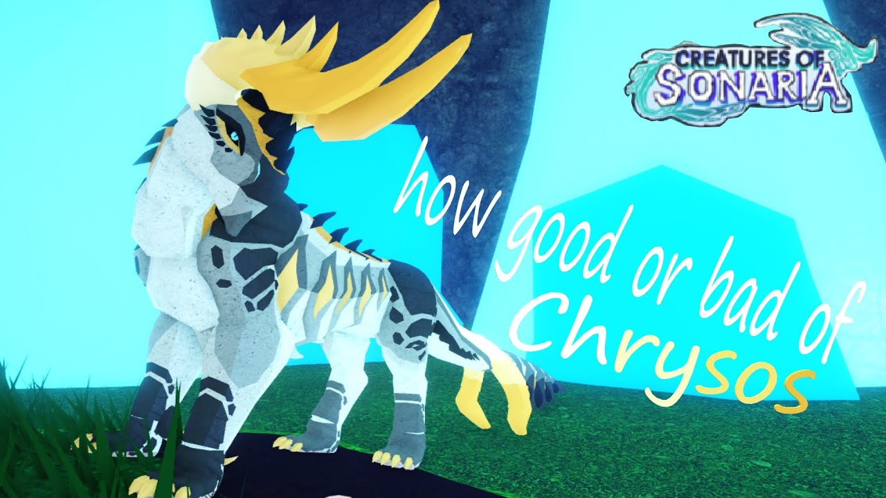 how good or bad of chrysos I Creatures of Sonaria - YouTube
