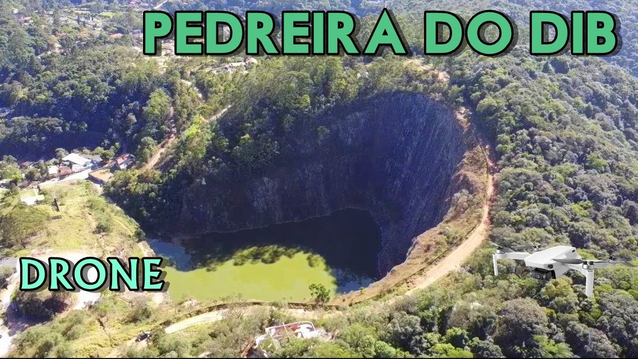 Drone mostra a Pedreira do Dib e arredores - Mairiporã - São Paulo ...
