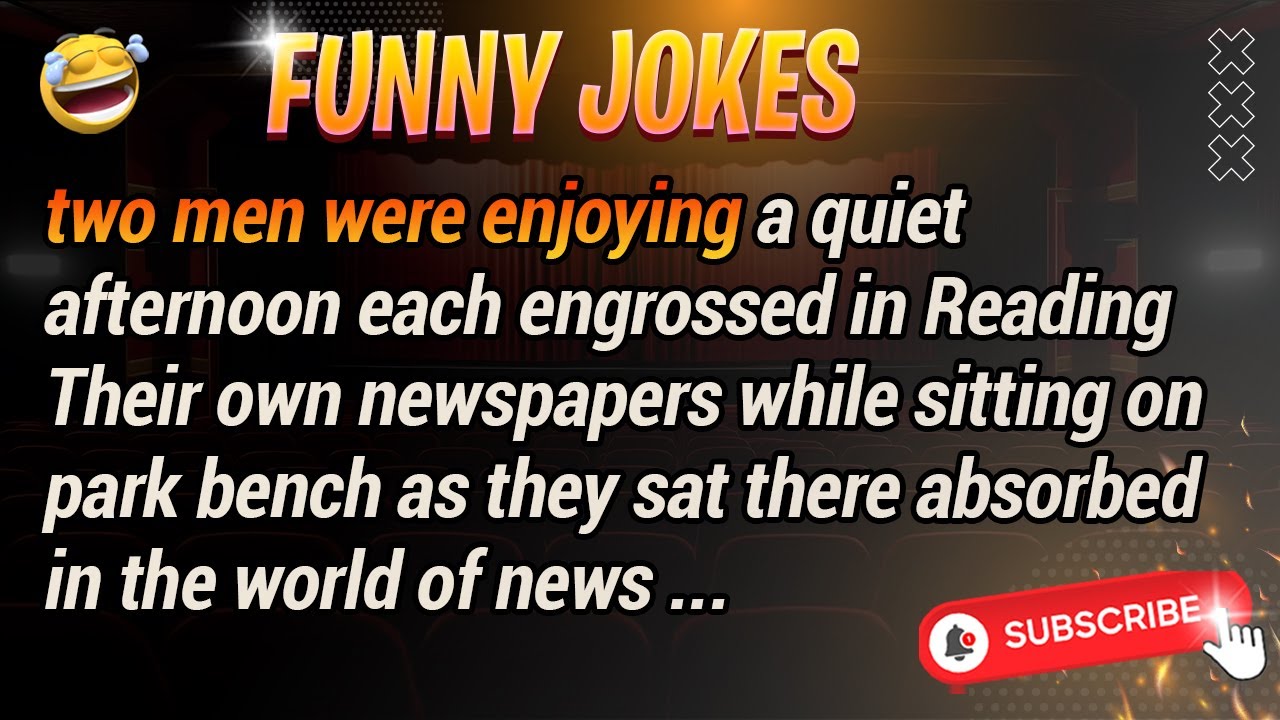 Funny Jokes | two men were enjoying a quiet afternoon - jokes of the ...