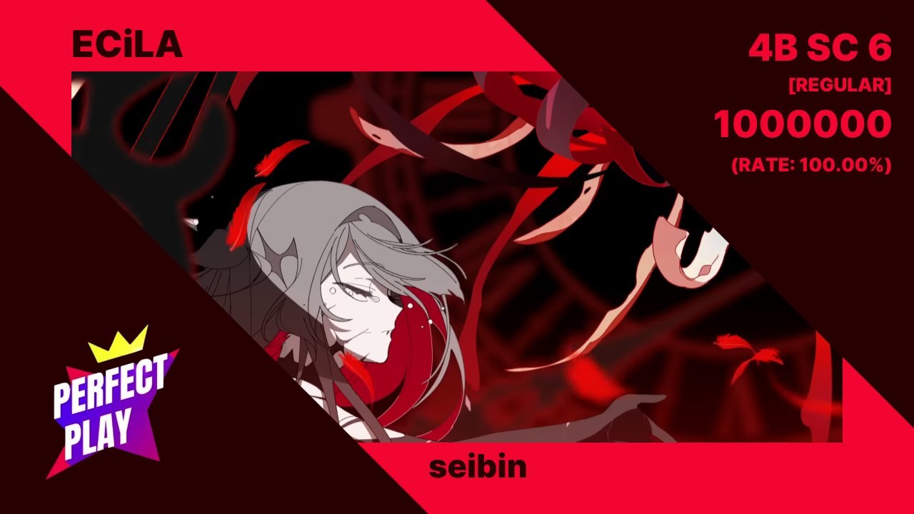 〚DJMAX RESPECT V〛ECiLA - seibin _ 4B SC 6 PERFECT PLAY - YouTube