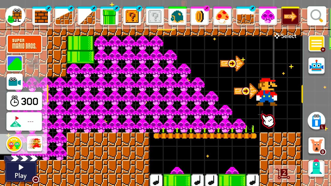 Super Mario Maker 2 - Course Maker Gameplay - YouTube