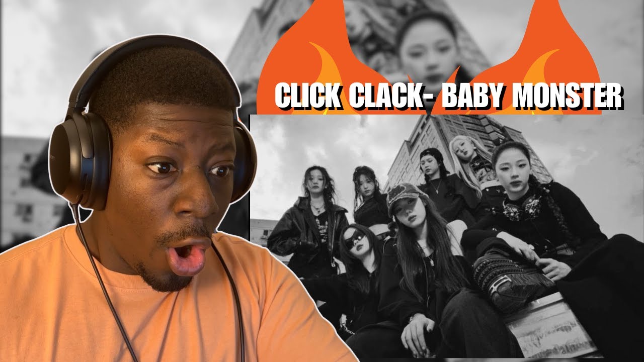 WHAT A FUN VIBE! | CLICK CLACK- BABY MONSTER | MUSIC VIDEO REACTION ...