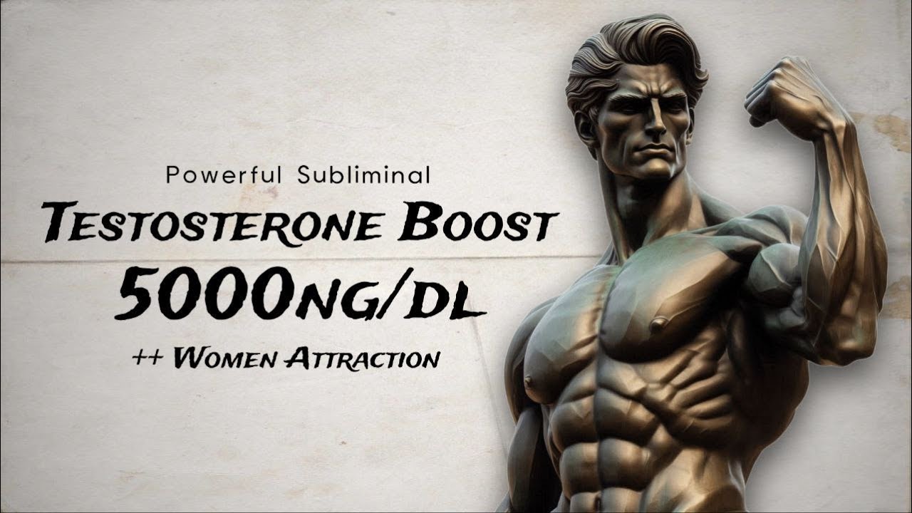 5000ng/dl Testosterone Boost Powerful Subliminal + Women Attraction ...