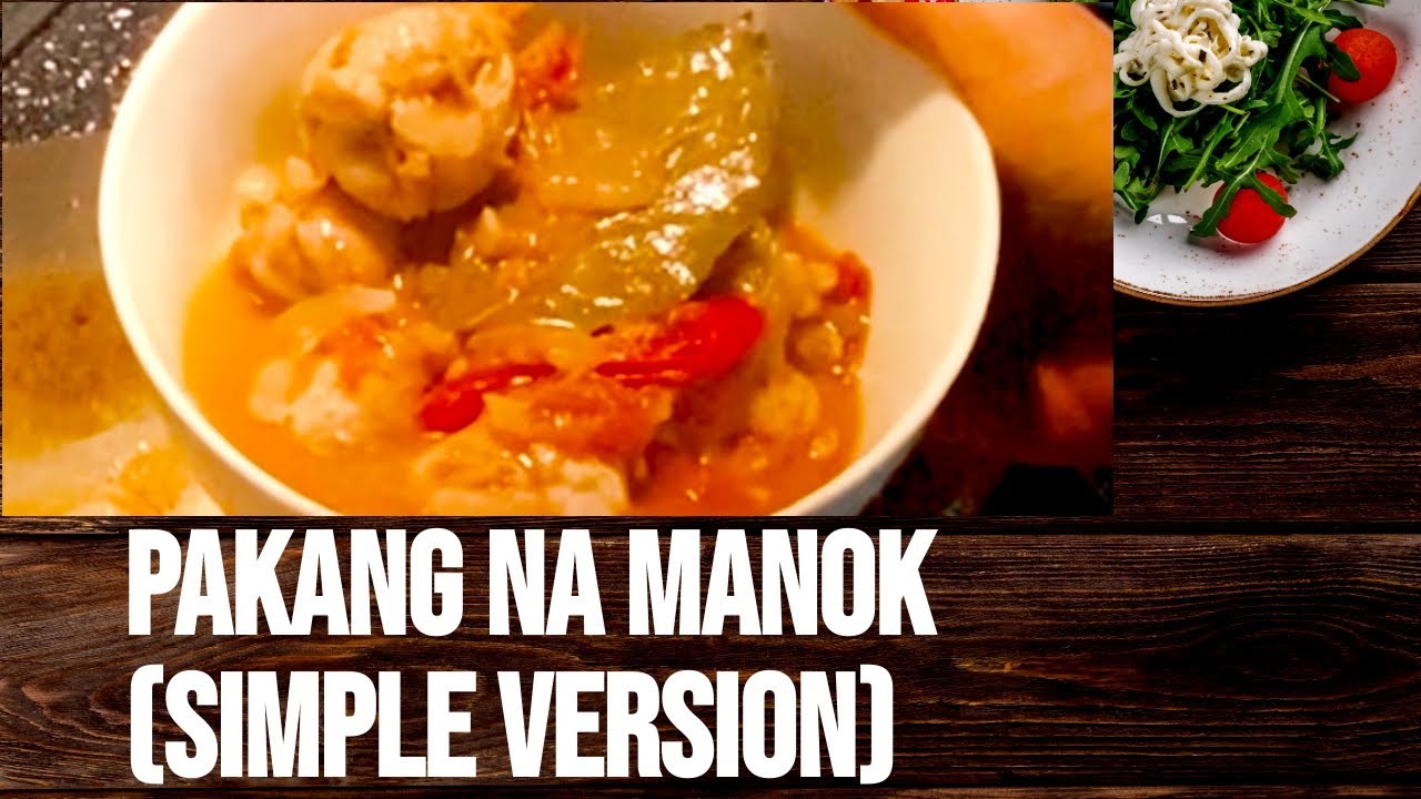 SINAMPALUKANG MANOK | PAKANG NA MANOK (Simple Version) - YouTube