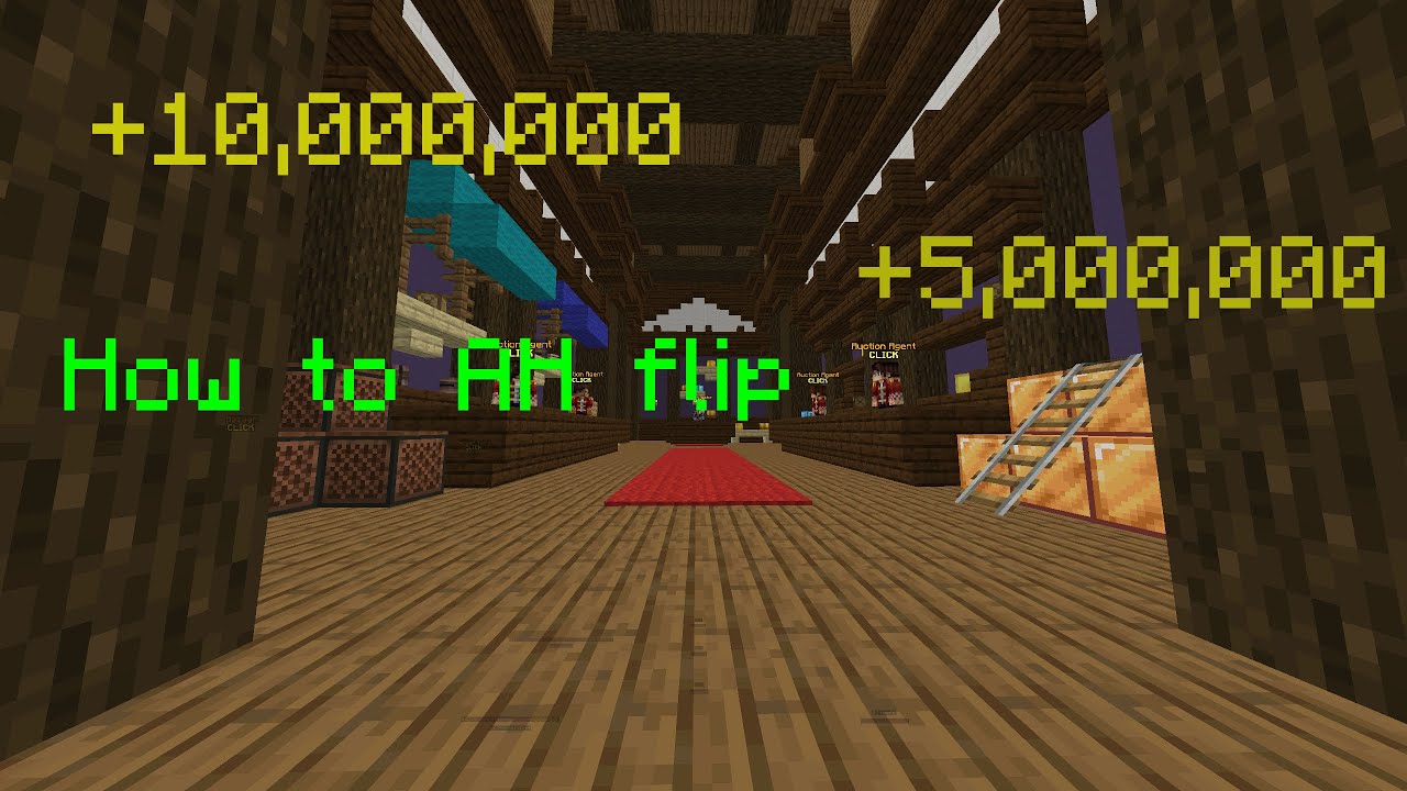 How to AH flip Hypixel Skyblock - YouTube