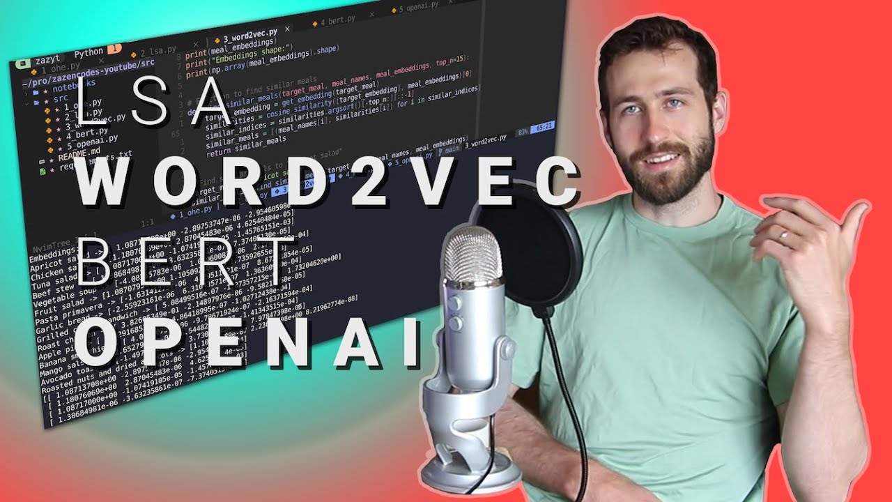 Text Embeddings with Python - YouTube