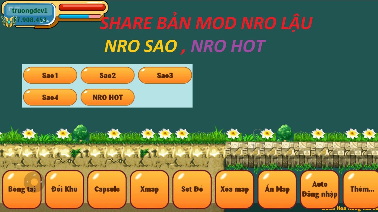 MOD NRO HOT | BẢN MOD ĐẦY ĐỦ CHỨC NĂNG VIP NHẤT HIỆN TẠI - YouTube