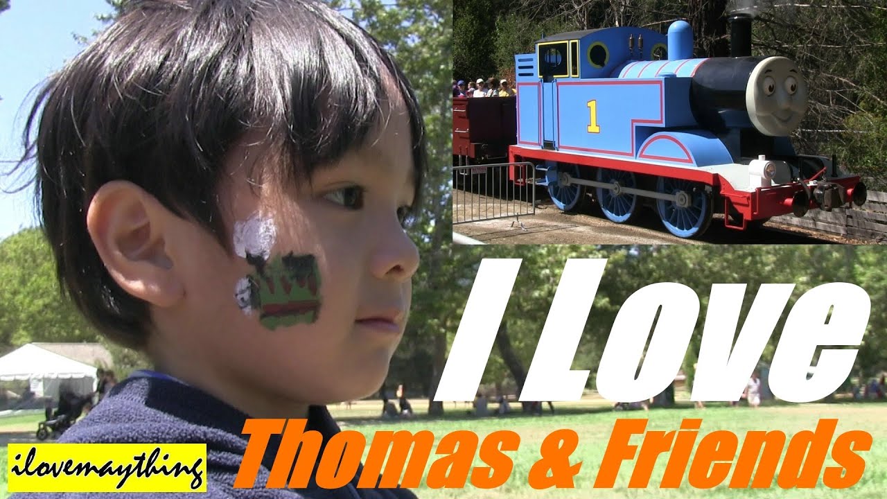 Thomas & Friends Face Tattoo + A lot of Thomas & Friends Merchandise ...