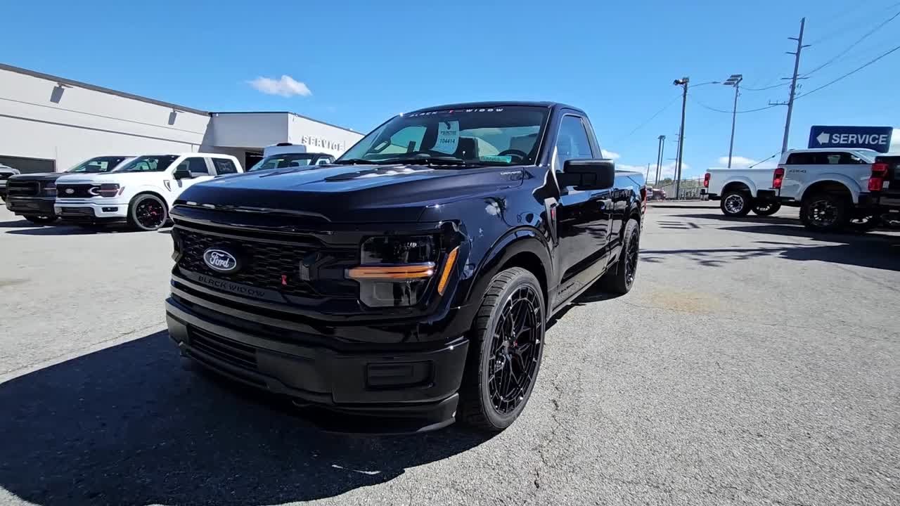 2025 Ford F-150 XL Black Widow Lowered Black Supercharged Package ...