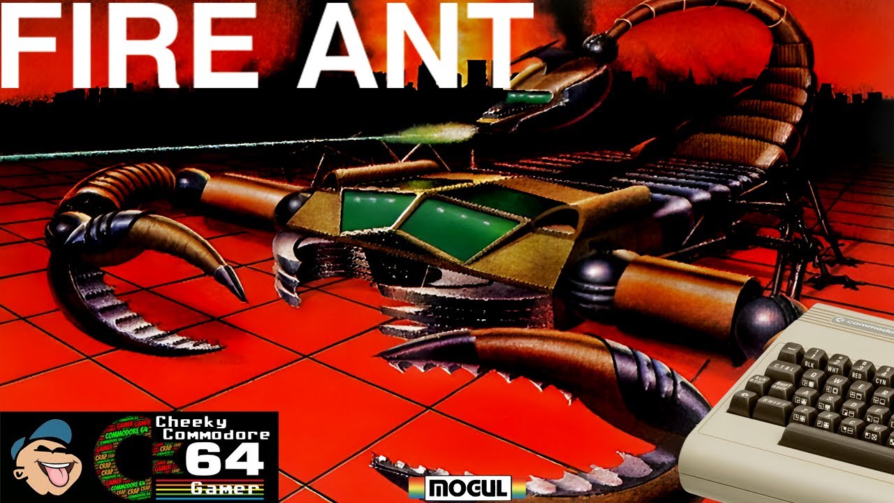 FIRE ANT – Commodore 64 (1983) | Mogul's Classic Arcade Platformer - YouTube