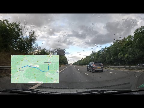 4K | Driving | Chippenham to Didcot | M4 and A34 UK Driving | GoPro ...