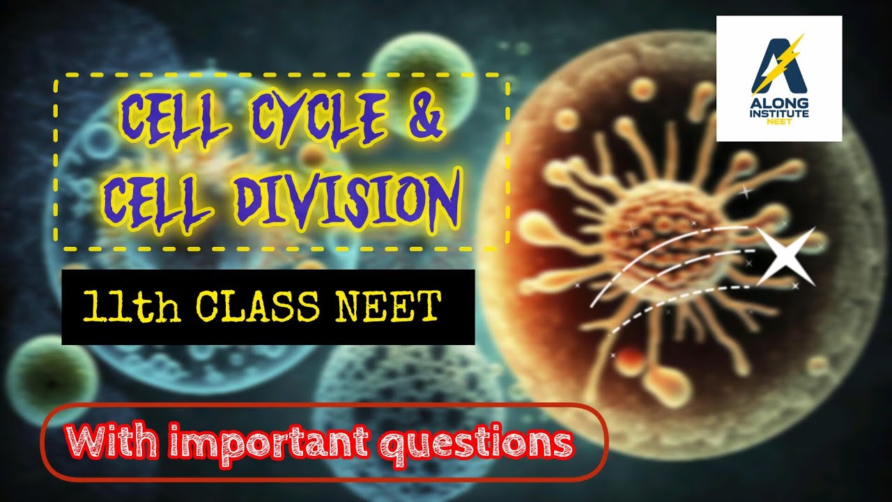 Cell cycle and Cell division|| class 11th neet|| P-1/2 || Along ...
